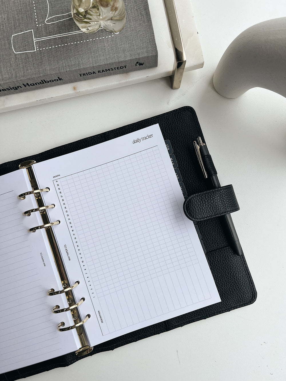 Printable Planner Inserts | Minimal Planner Refill | MAY PAPER CO.