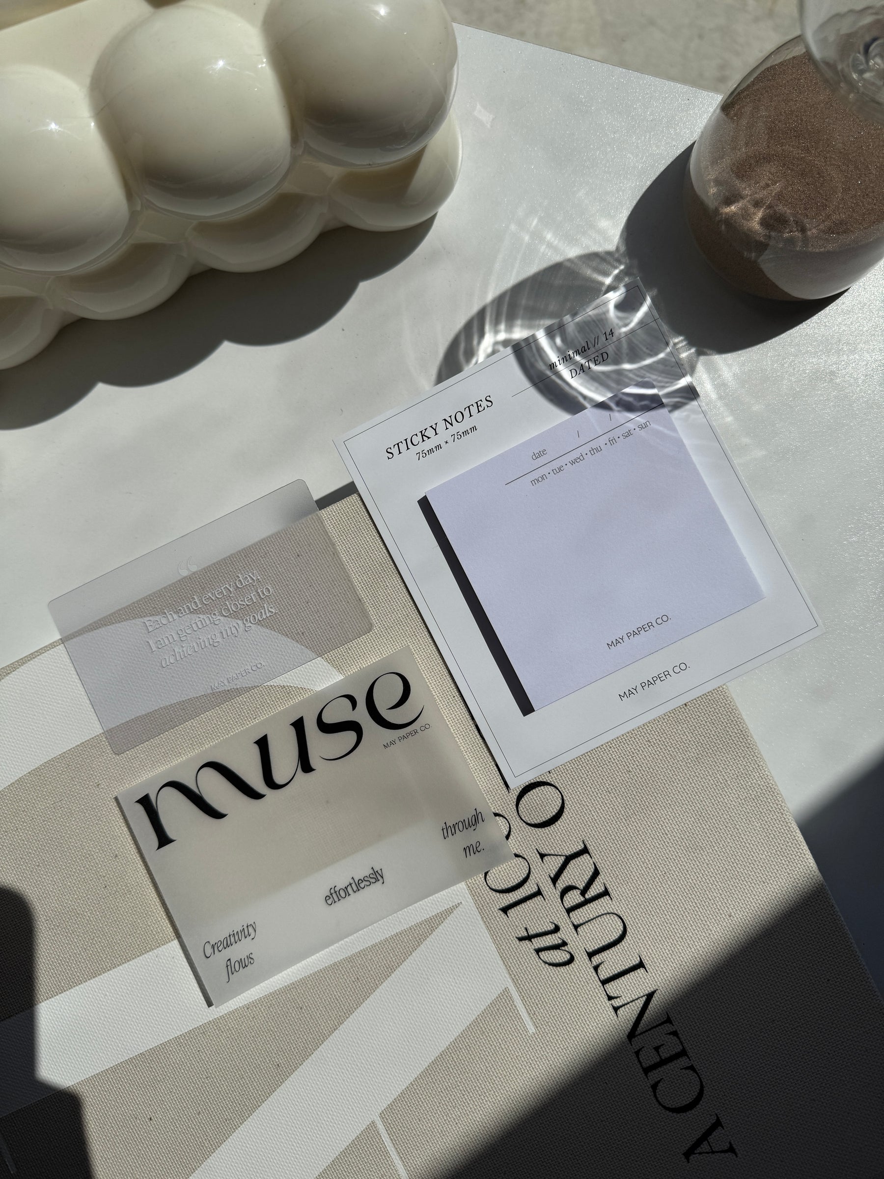 MAY PAPER CO. | Minimalistic stationery for the planner lover.