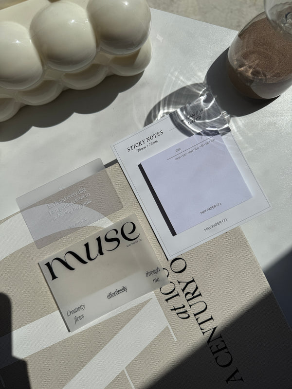 MAY PAPER CO. | Minimalistic stationery for the planner lover.