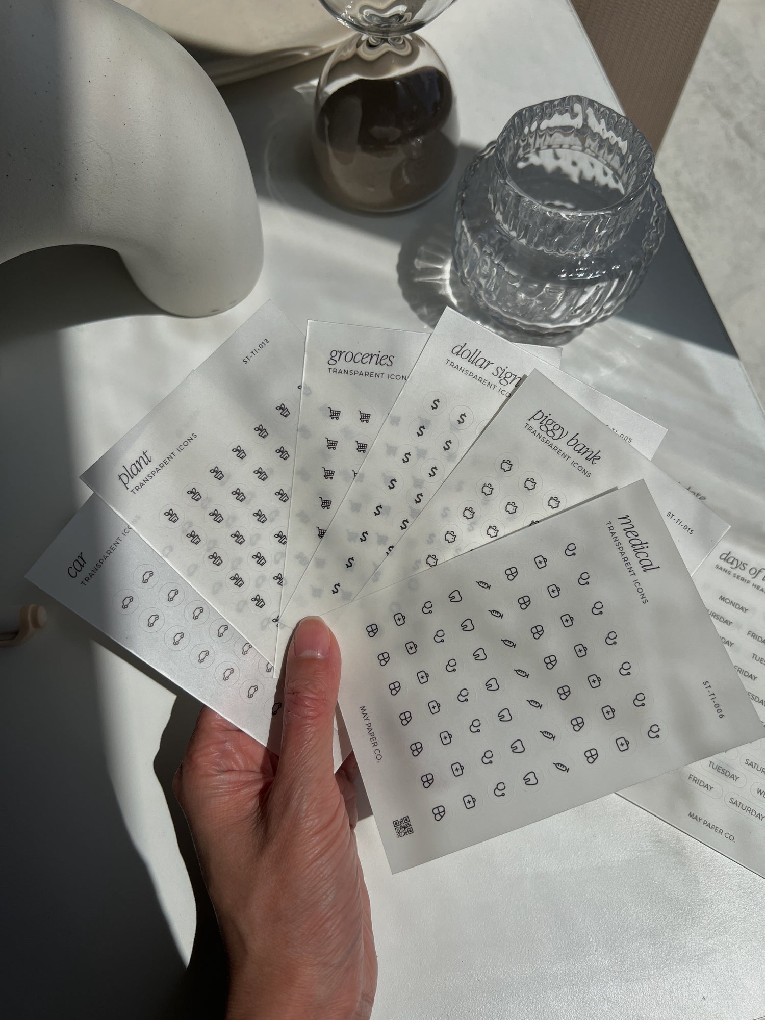 MAY PAPER CO. | Minimalistic stationery for the planner lover.