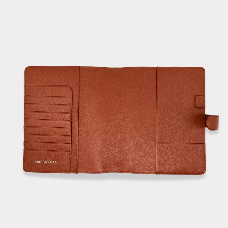 Leather Agenda Covers for A5, Personal, Mini HP, Half Letter Discbound ...