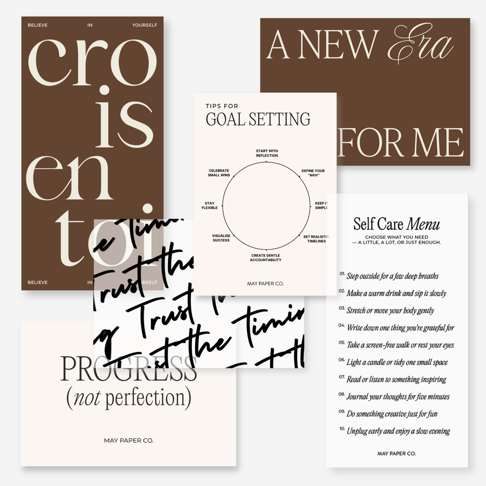 Planner Card Deco Set Vol.01 | May Paper Co. – MAY PAPER CO.