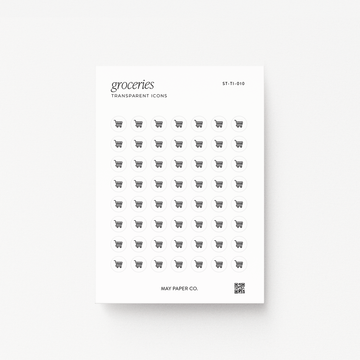 MAY PAPER CO. | Minimalistic stationery for the planner lover.