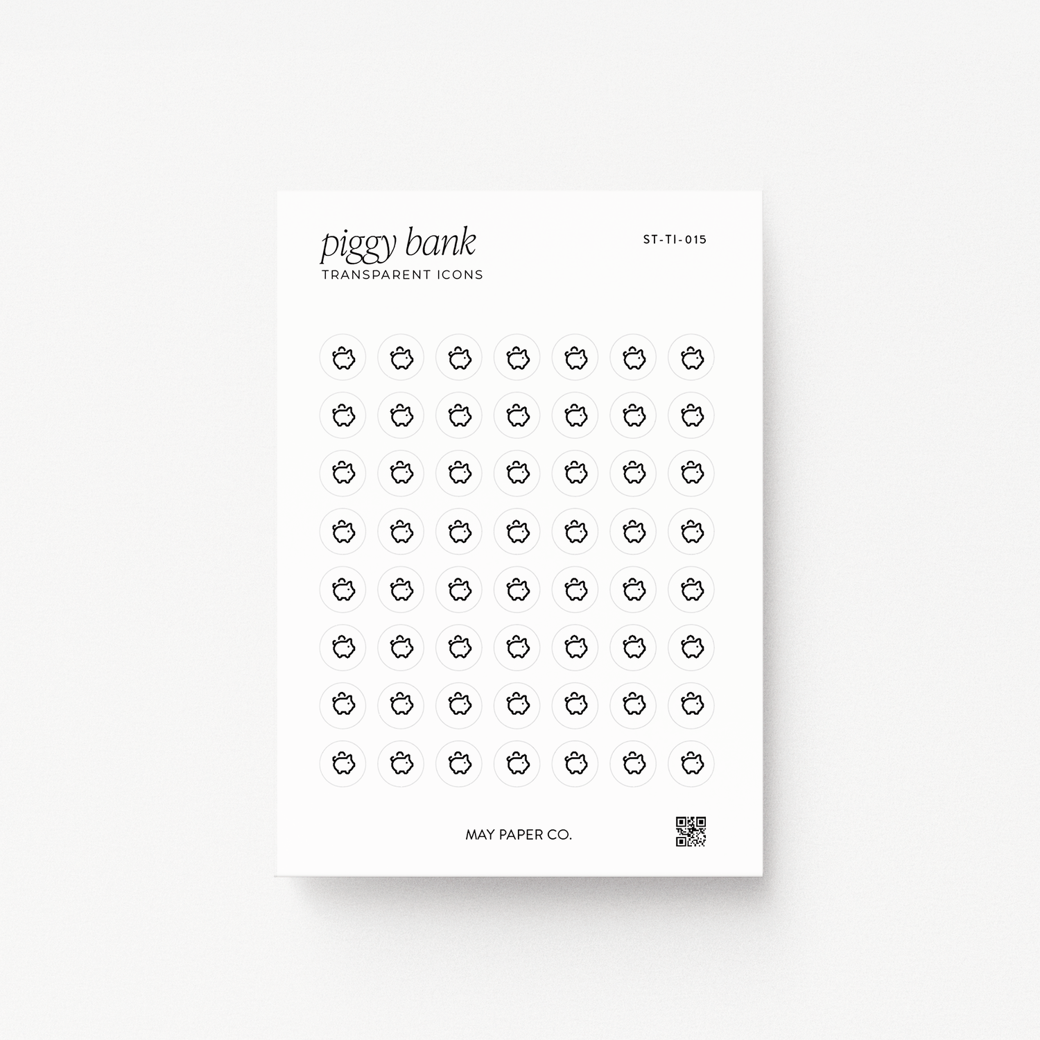 MAY PAPER CO. | Minimalistic stationery for the planner lover.