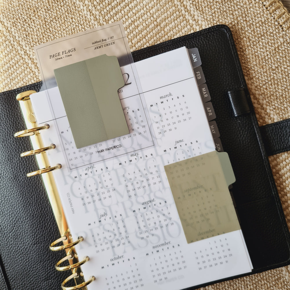 Tabbed Transparent Sticky Note | MAY PAPER CO.