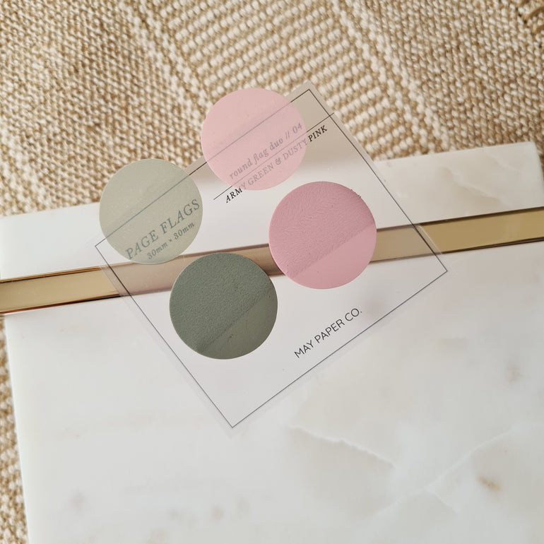 Sticky Notes & Transparent Page Flags | Planner Accessories | May Paper ...