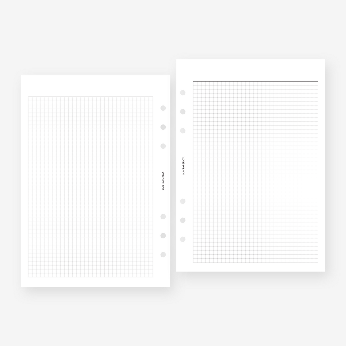 PRINTABLE Grid 2.0 Notes (4mm and 5mm) | MAY PAPER CO.