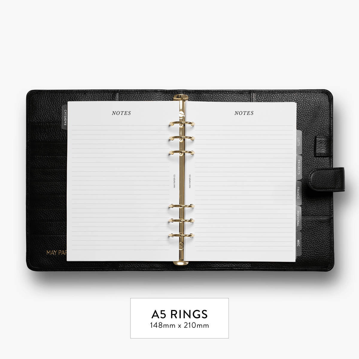 Notes Lined Planner Insert | MAY PAPER CO.