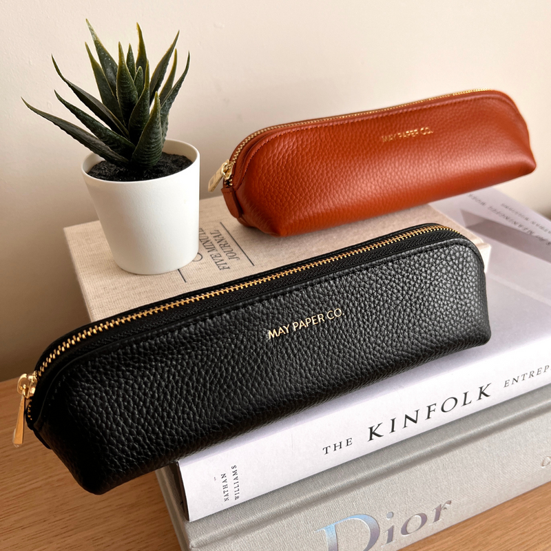 Leather Pencil Case | MAY PAPER CO.