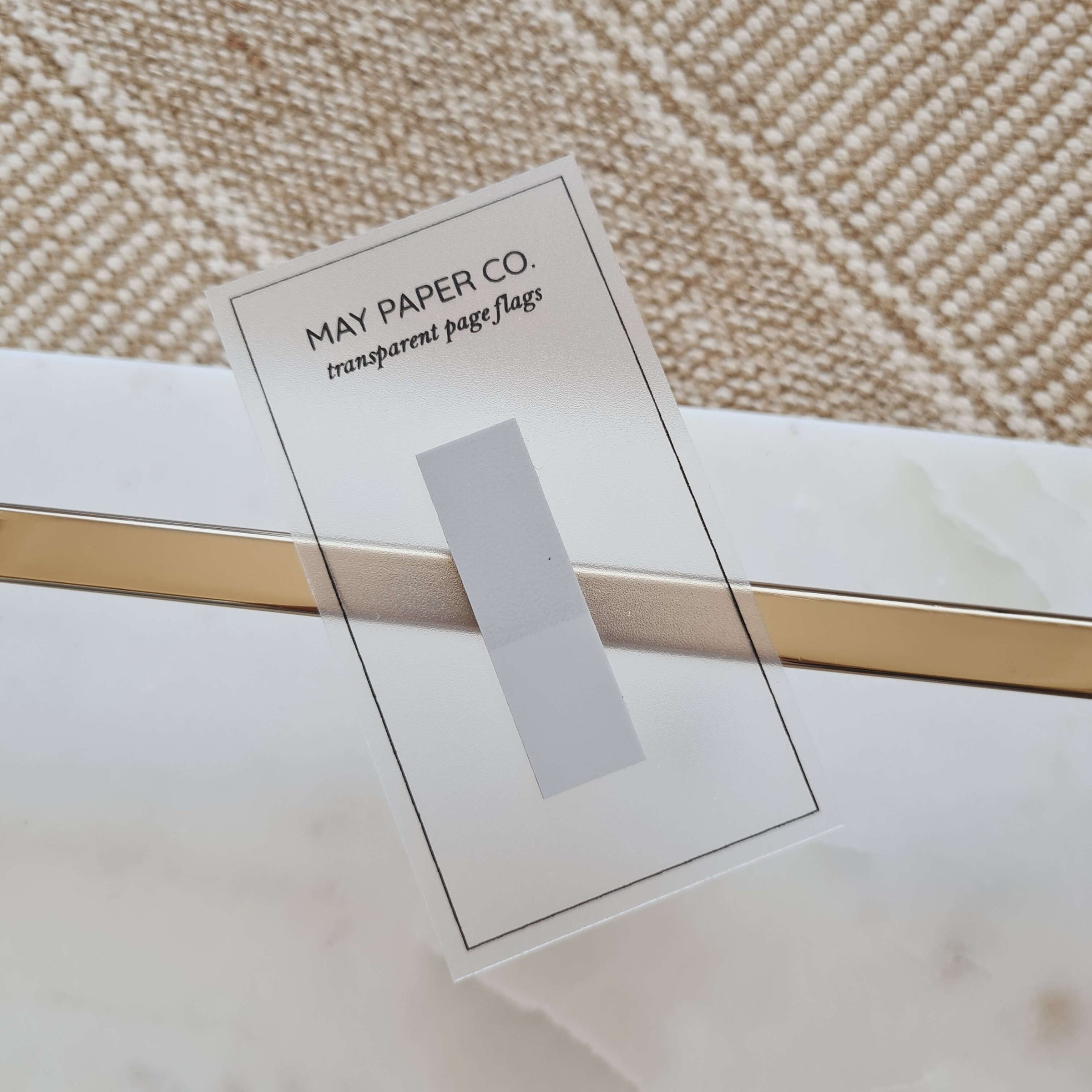 Sticky Notes & Transparent Page Flags | Planner Accessories | May Paper ...