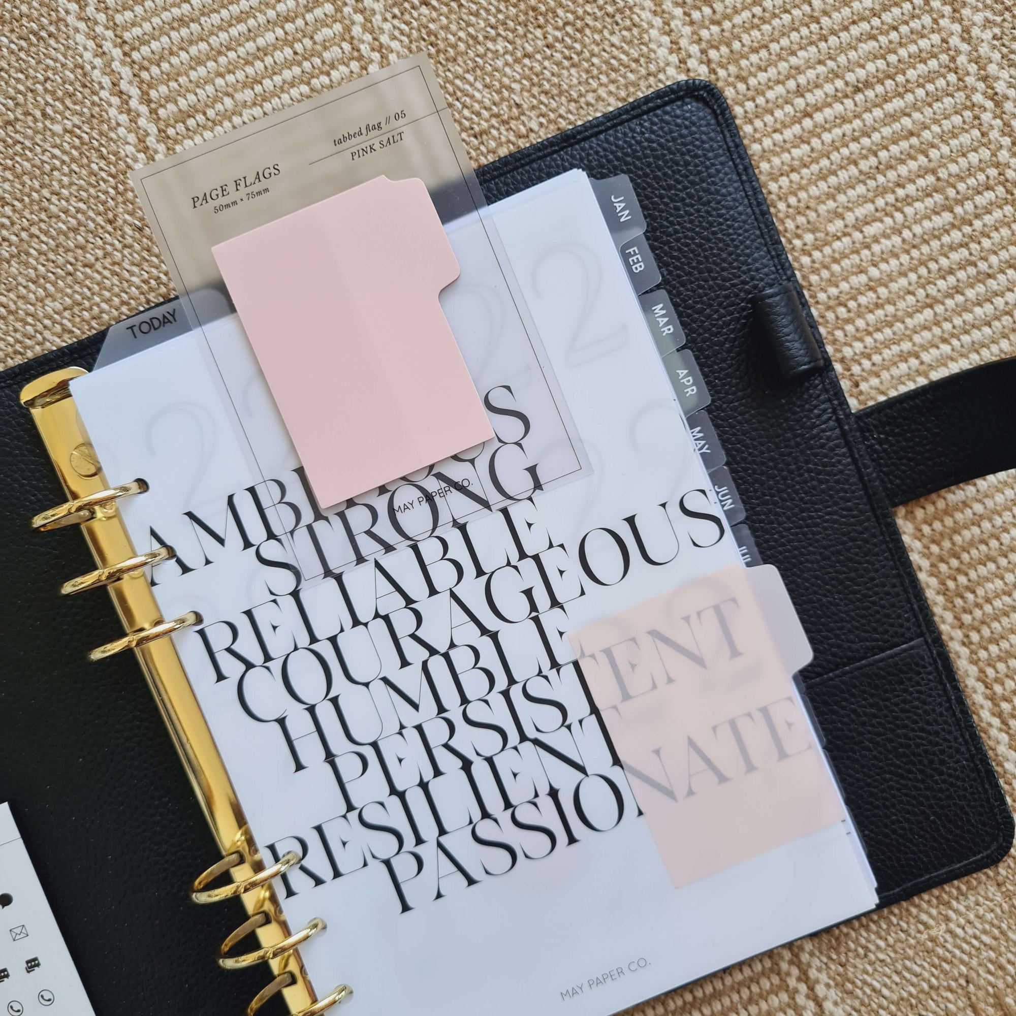 Tabbed Transparent Sticky Note | MAY PAPER CO.