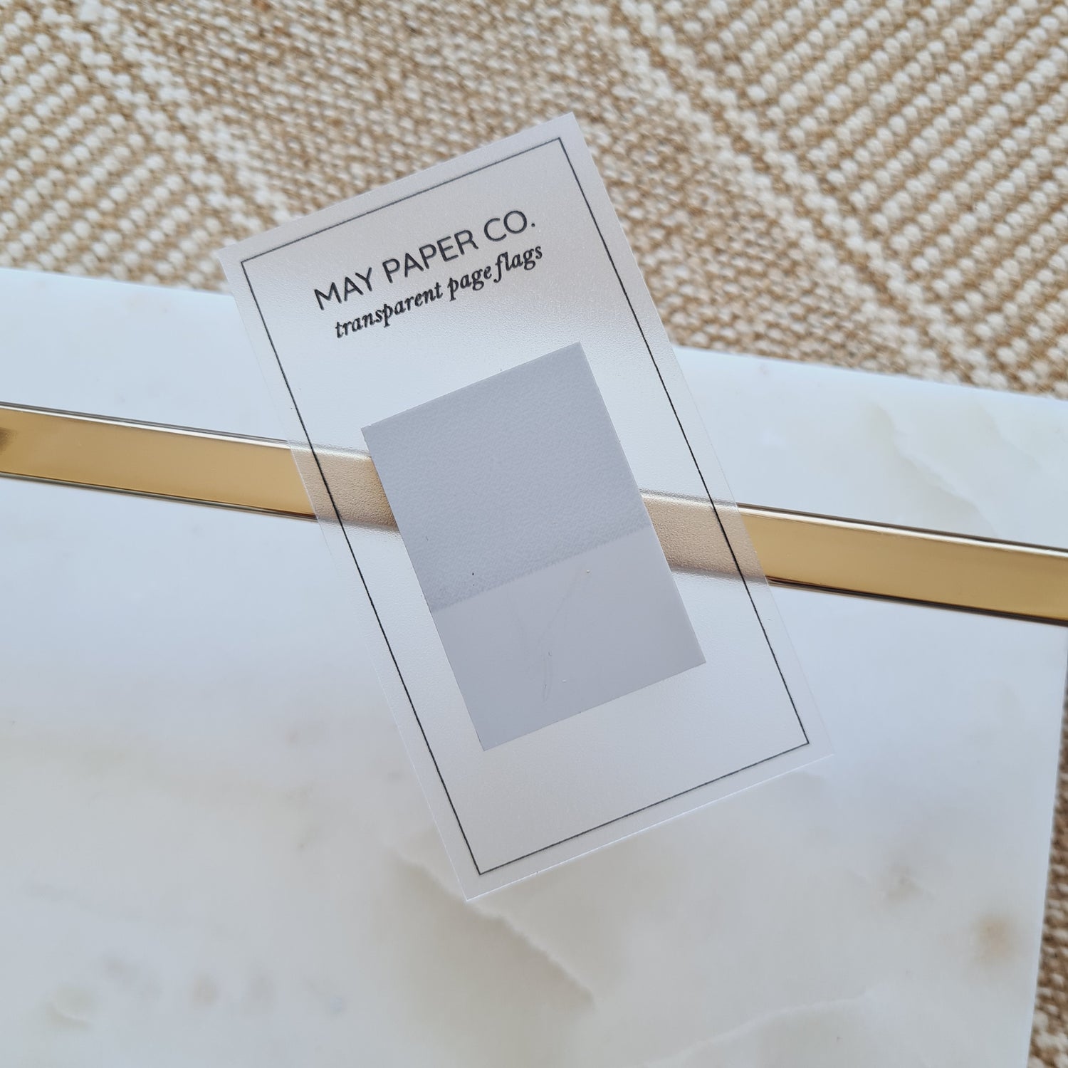 Sticky Notes & Transparent Page Flags | Planner Accessories | May Paper ...